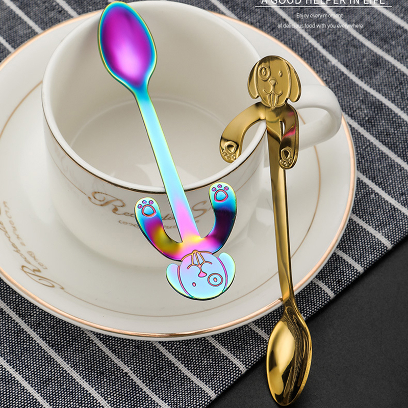 Cartoon Cute Coffee Spoon 304 Stainless Steel Dog ... – Grandado