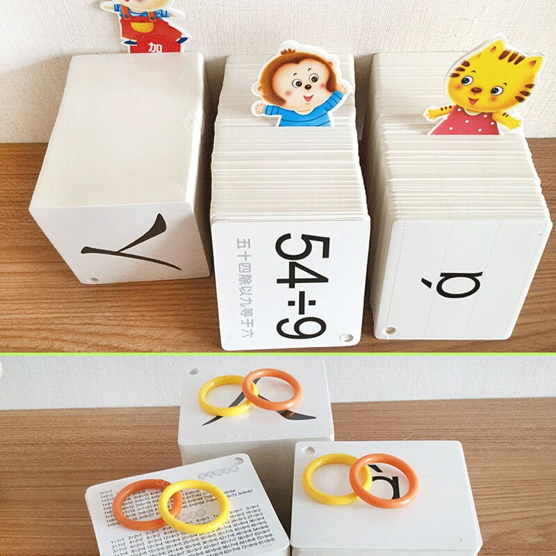 252 Pics Learning Education Reading Cards book Num... – Grandado