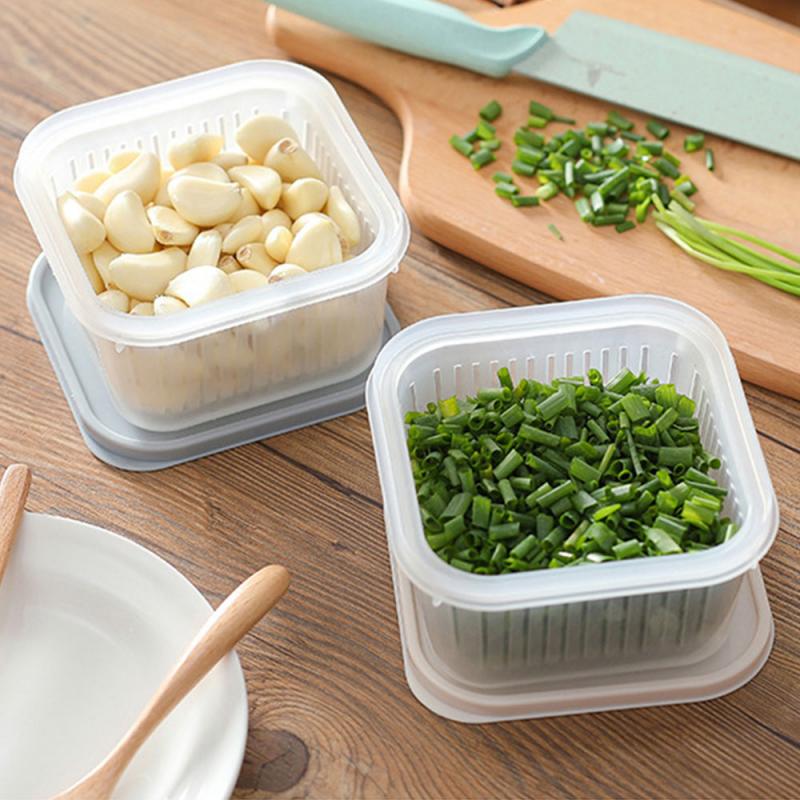 Kitchen Organizer Fridge Storage Box Ginger Garlic... – Vicedeal