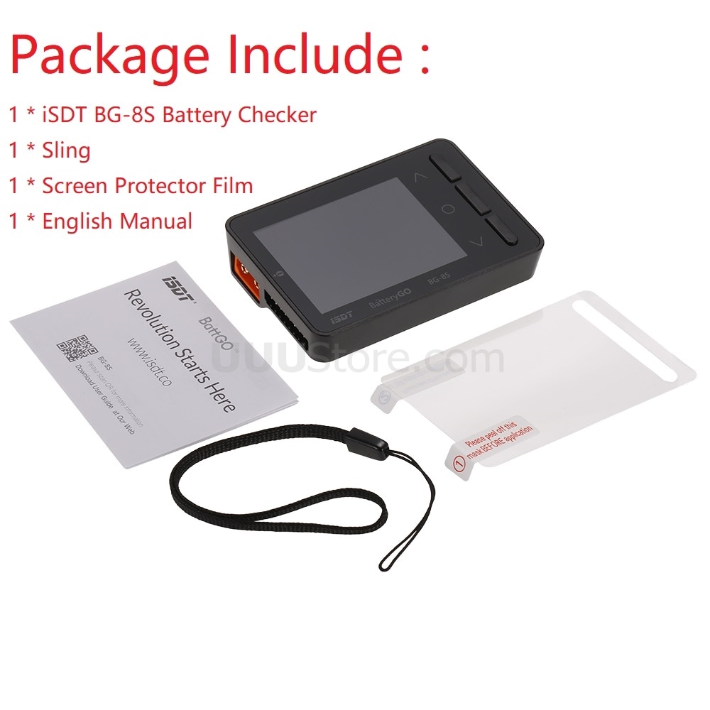 iSDT BG-8S Color Display Dual Support BattGO Smart... – Vicedeal
