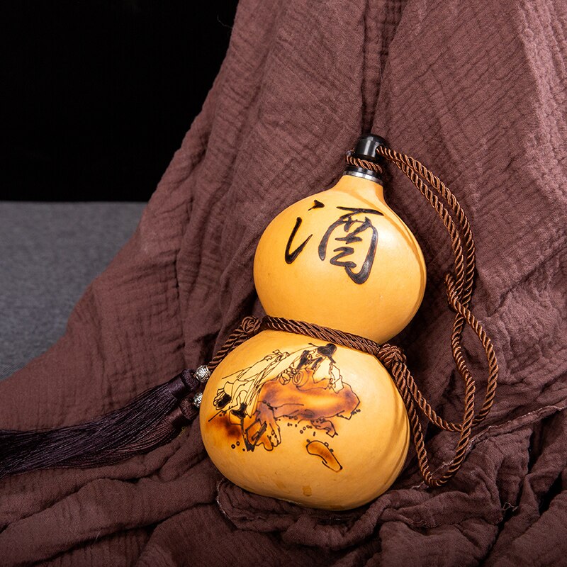 Natural Gourd crafts handmade Liquor container hom... – Grandado