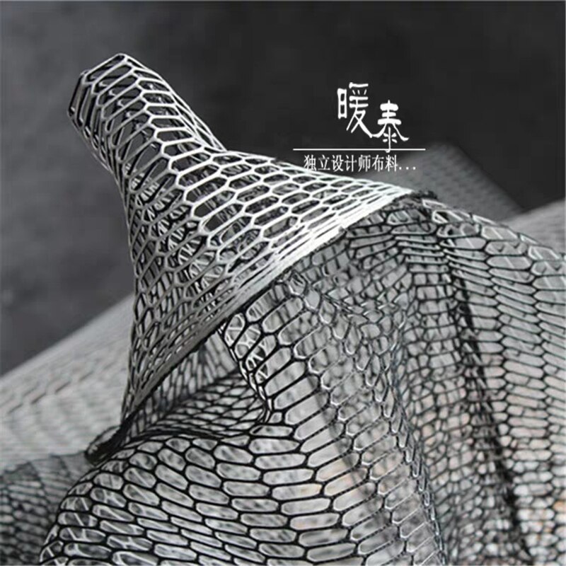 Originele Hollow Out Mesh Stof Metalen Gevoel Diy ... – Vicedeal