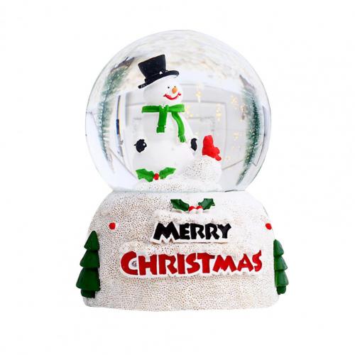 1PC Christmas Crystal Snow Ball Santa Claus Glass ... – Grandado