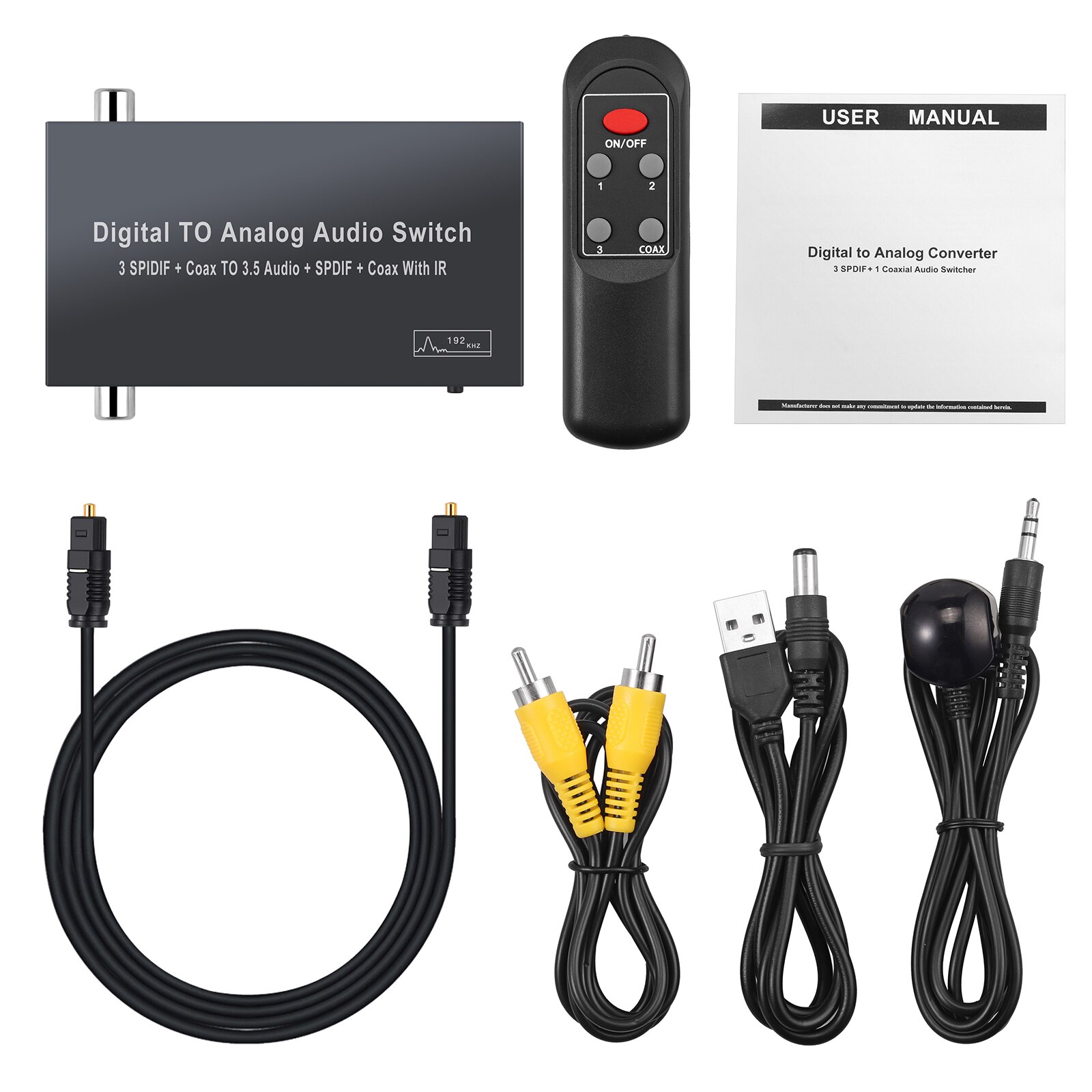 192Khz Dac Converter Digitaal Naar Analoog 4 Port ... – Vicedeal