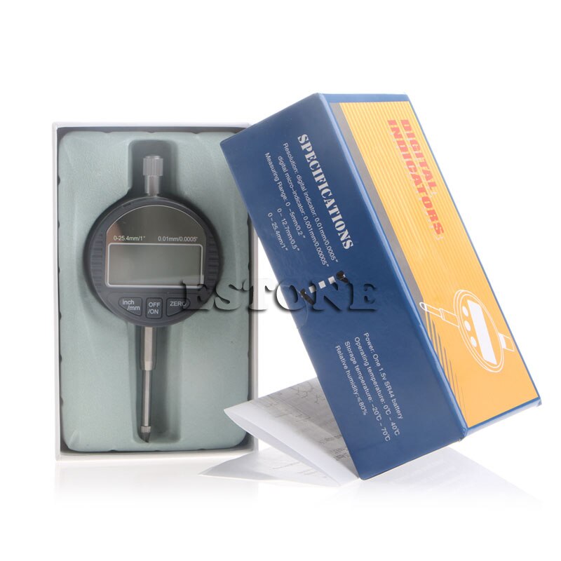 0.01mm/0.0005" Range 0-25.4mm/1" Gauge D... – Grandado