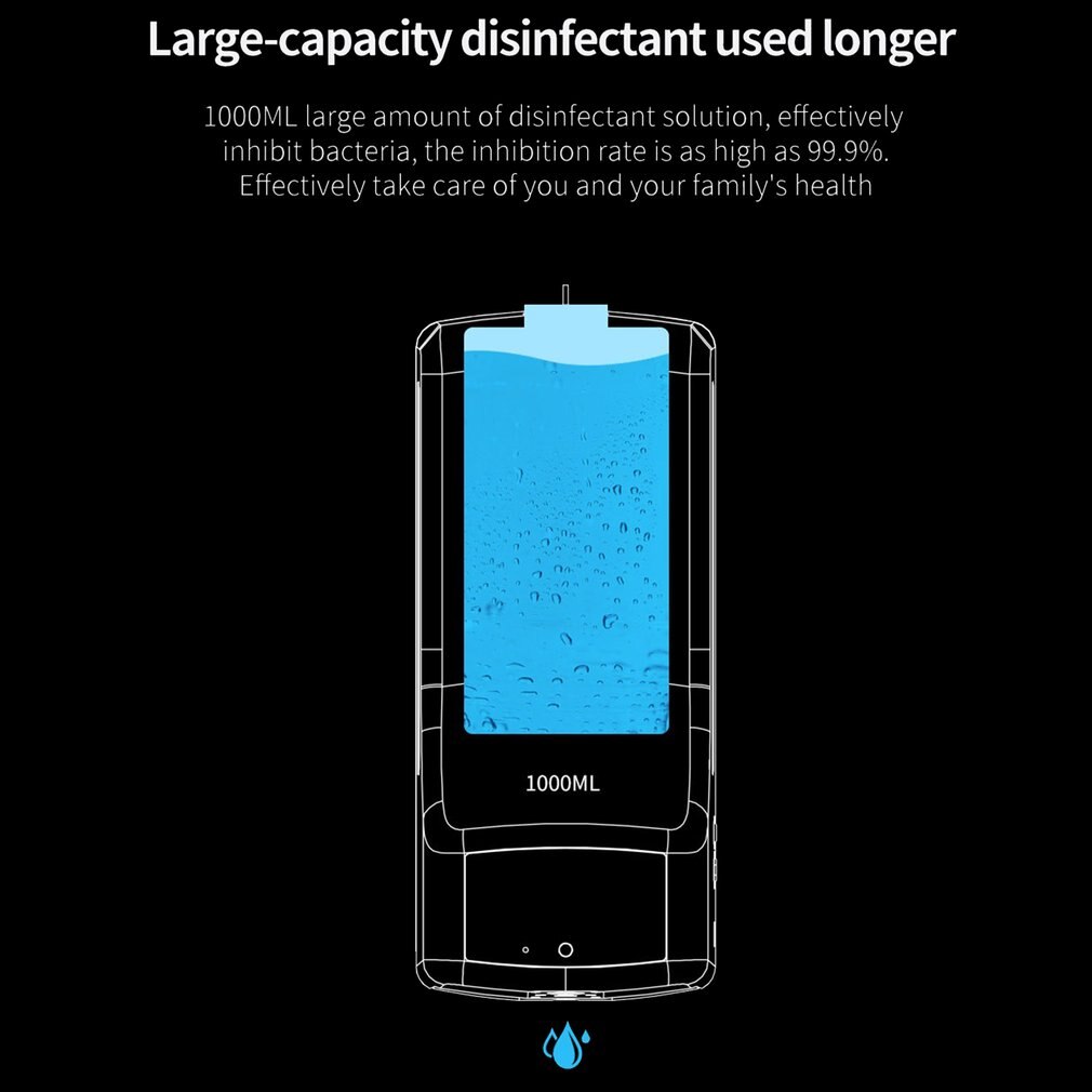 Automatic Liquid Soap Dispenser Smart Sensor Non-c... – Grandado