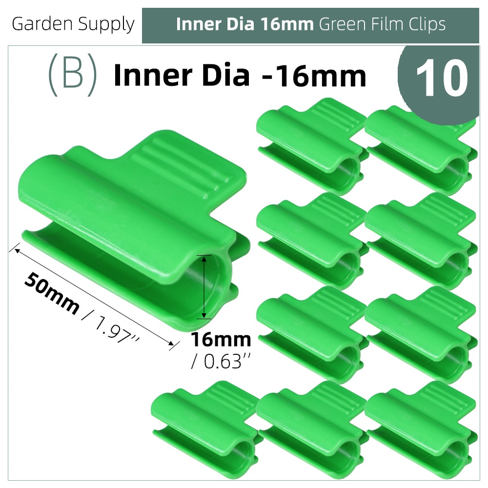 Tuin Kas Film Klemmen Rood & Geel Schuur Rij C... – Grandado