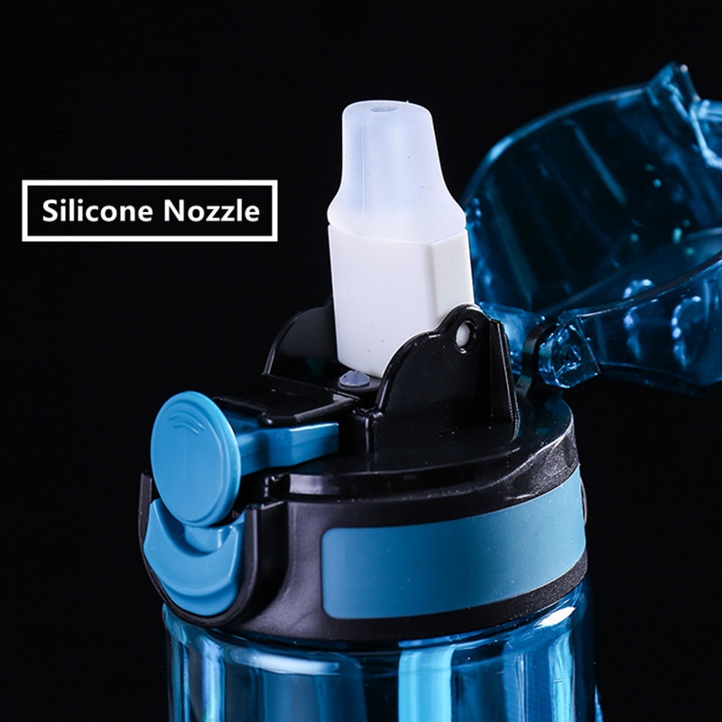 550ml/750ml Sports Water Bottle With Straw Portabl... – Grandado