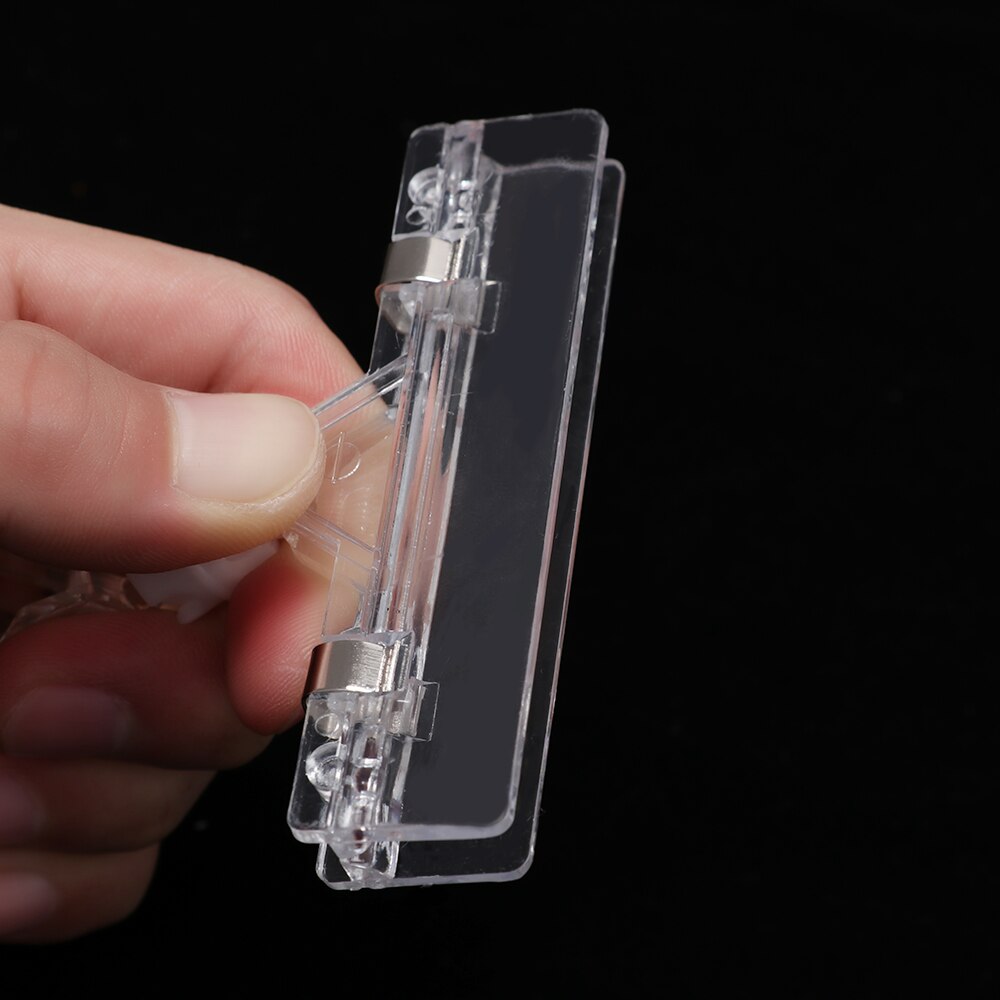 1PC Clear Plastic POP Advertising Clips Sign Displ... – Grandado
