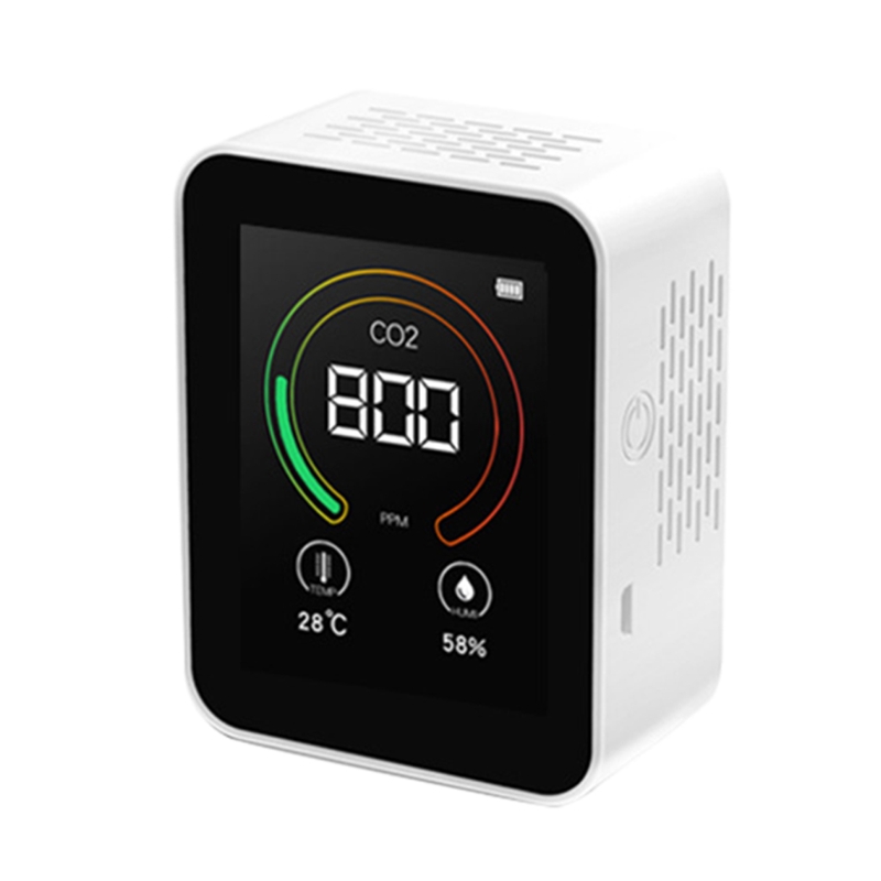Portable Rechargeable CO2 Detector Air Monitor 400... – Grandado