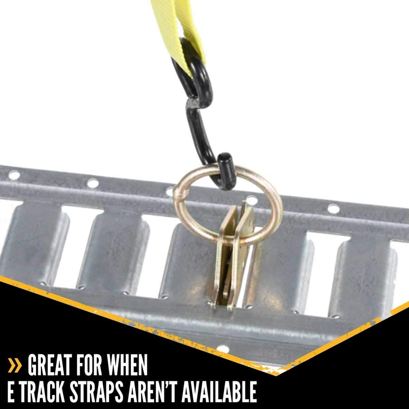 E-Track O-Ring Tie-Down Anchors for E-Track Tie-Do... – Grandado