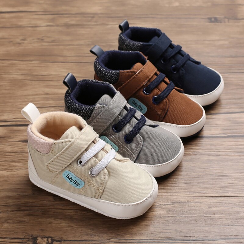 4 Colors Autumn Baby Boys Shoes Anti-Slip Children... – Grandado