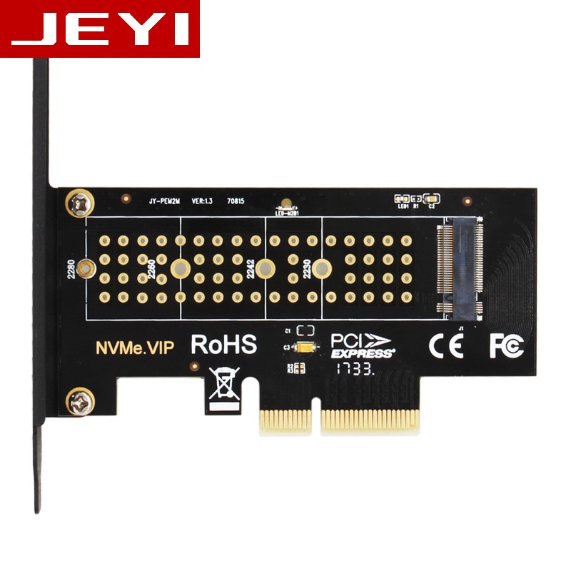 Jeyi sk4 plus m .2 nvme ssd ngff til pcie x4 ada... – Vicedeal
