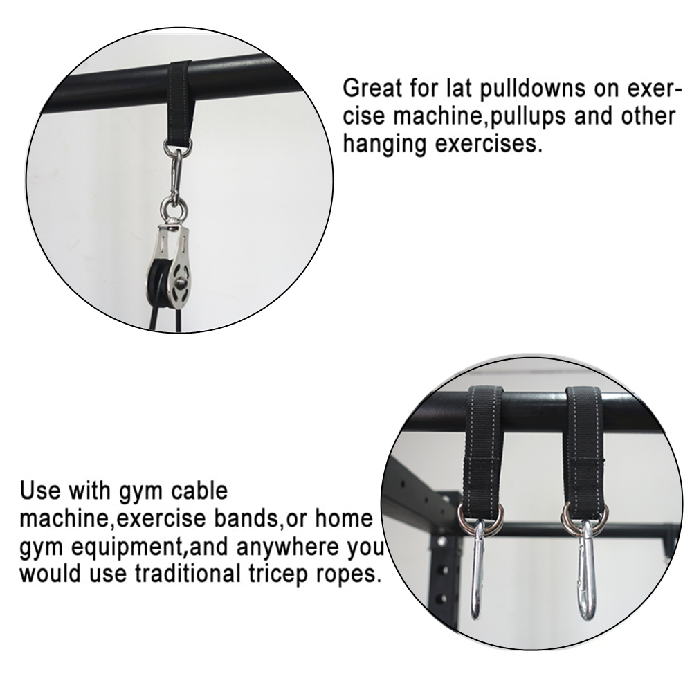 1 Pair Heavy Duty Fitness Pull Up Hanging Straps P... – Grandado
