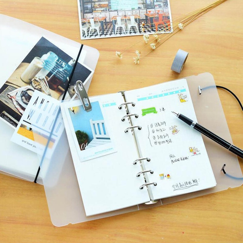 A5 A6 A7 Spiral Notebook Cover Loose Diary Coil Ri... – Grandado