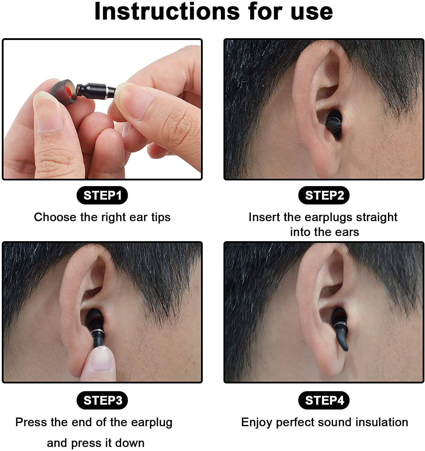 Ear Plugs for Sleeping Noise Cancelling, Noise Red... – Grandado