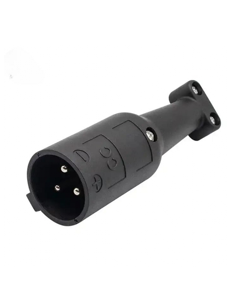 Golf Cart Charger DC Plug 3 Pin Round Connector 36... – Grandado