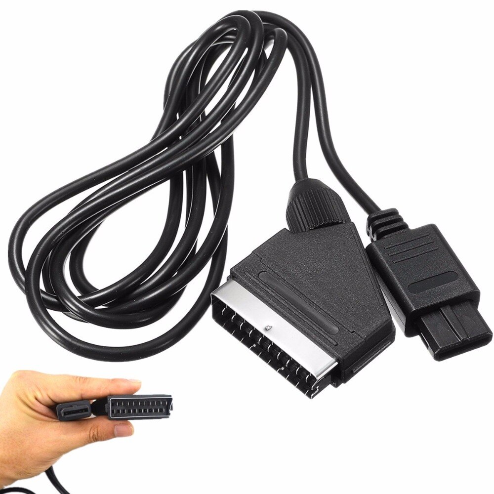 PVC RGB Scart Video Cable AV Cable de plomo de 1,8... – Grandado