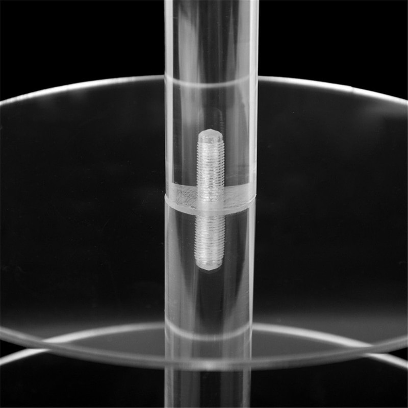 Acrylic 3/4 layer Cake Stand Wedding Cakes Round C... – Grandado