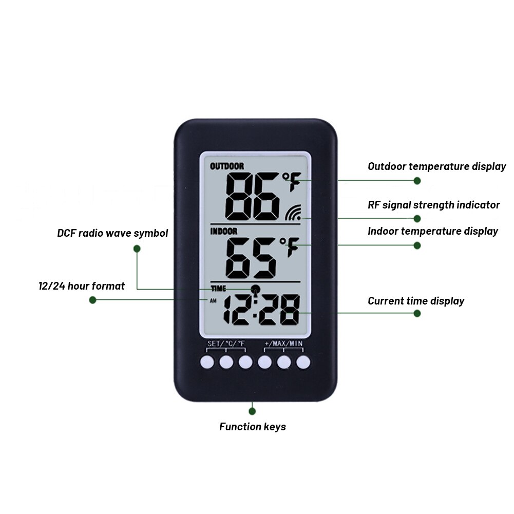 Draadloze Vriezer Koelkast Lcd Digitale Thermomete... – Vicedeal