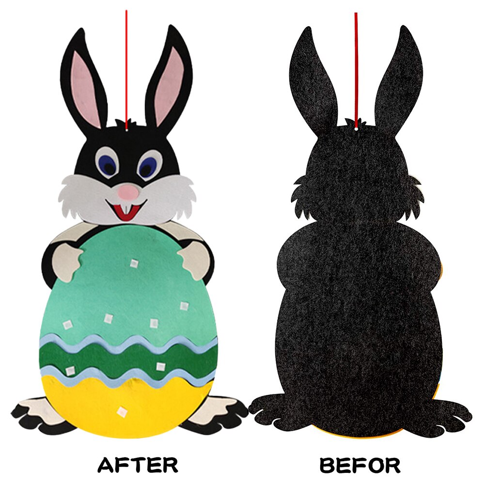 Easter Felt Toy Rabbit Felt Set Easter Felt Crafts... – Grandado
