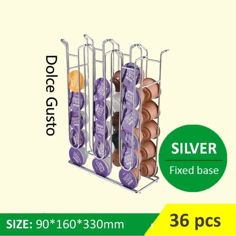 Rotatable Coffee Capsule Holder Stand Tower Rack N... – Grandado