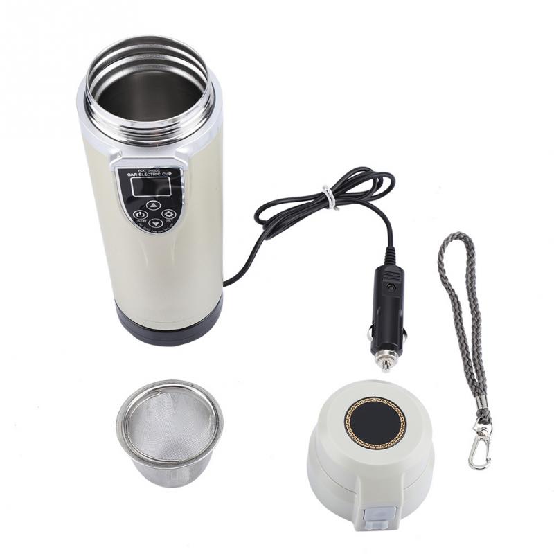 12V/24V Auto Car Heating Cup 350Ml Portable Electr... – Grandado