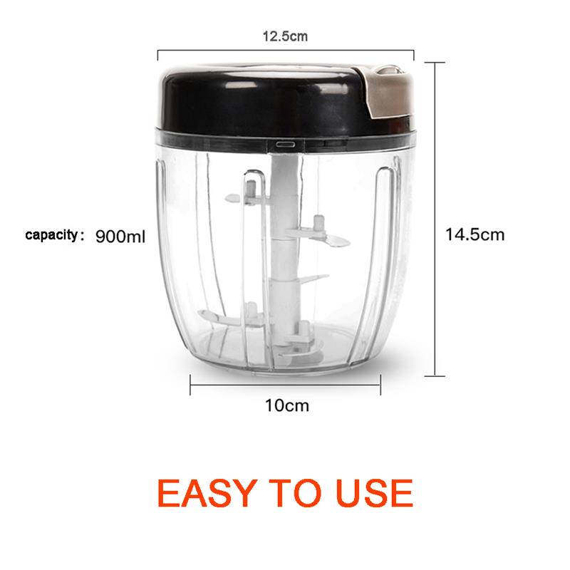 Multi-Function Manual Vegetable Fruit Chopper Hand... – Grandado