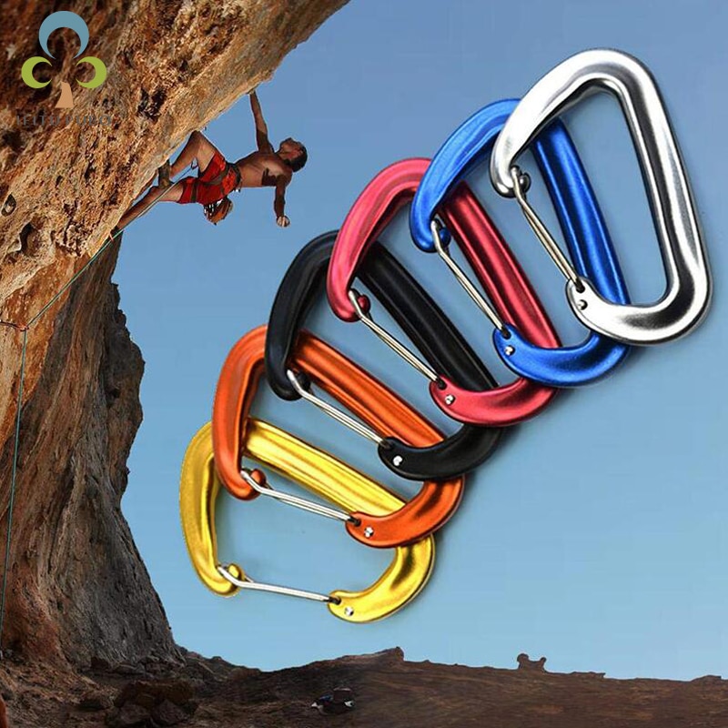 Climbing Carabiner D Shape Mountaineering Buckle H... – Grandado