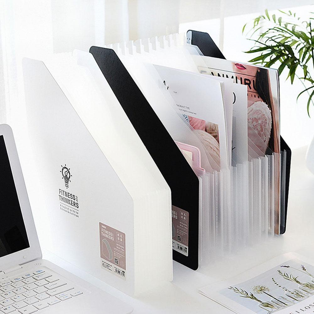 A4 12 Pockets Expanding File Folder Organizer Port... – Vicedeal