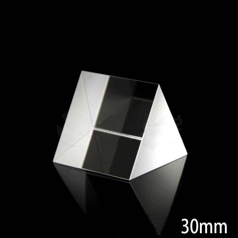 30x30x30mm Optical Glass Prisms Equilateral Triang... – Vicedeal