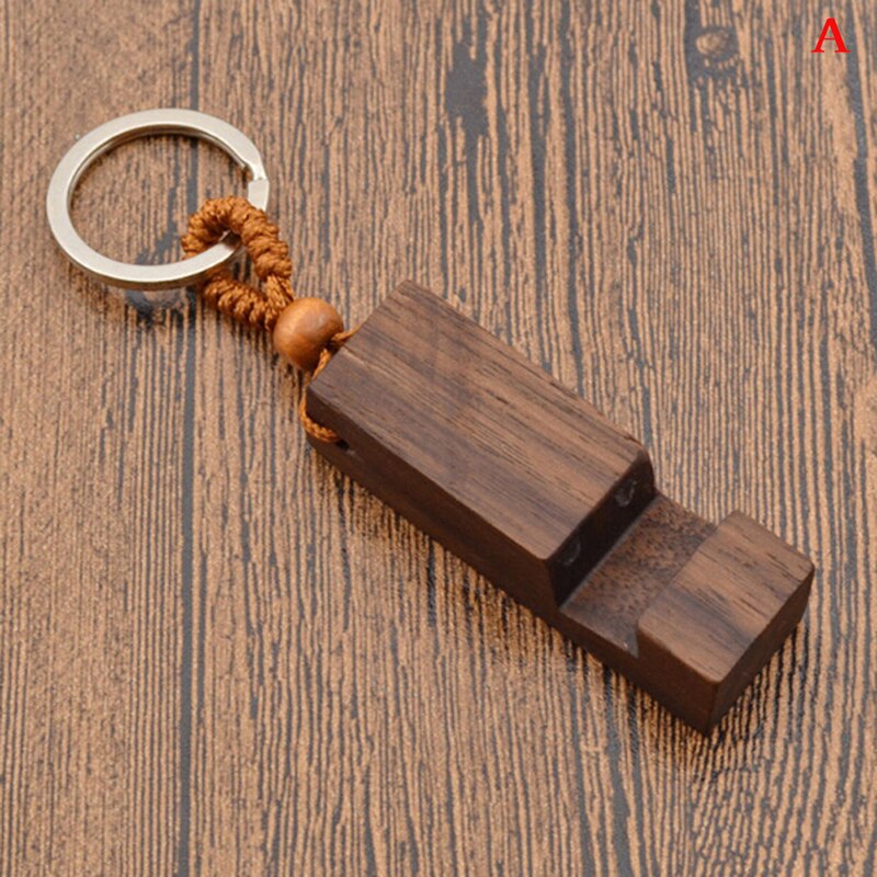 Wooden Phone Holder Keychain For Mobile Phone Pend... – Grandado