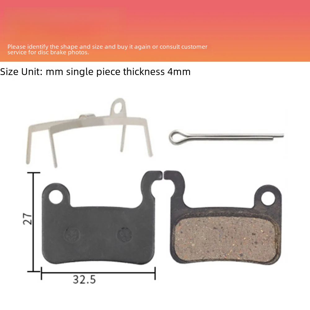 Mountain Bike Semi-metallic Resin Disc Brake Pads ... – Vicedeal