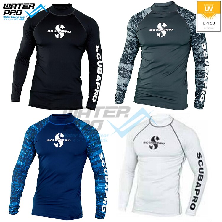 Scubapro RASH GUARD LONG SLEEVE UPF 50 MEN Snorkel... – Vicedeal