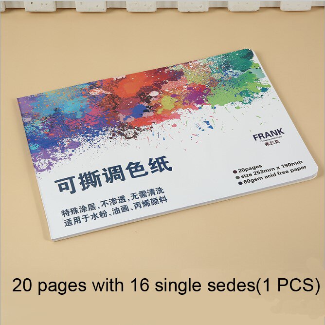 Color-Adjusting Paper Tear Art Student Gouache Acr... – Grandado