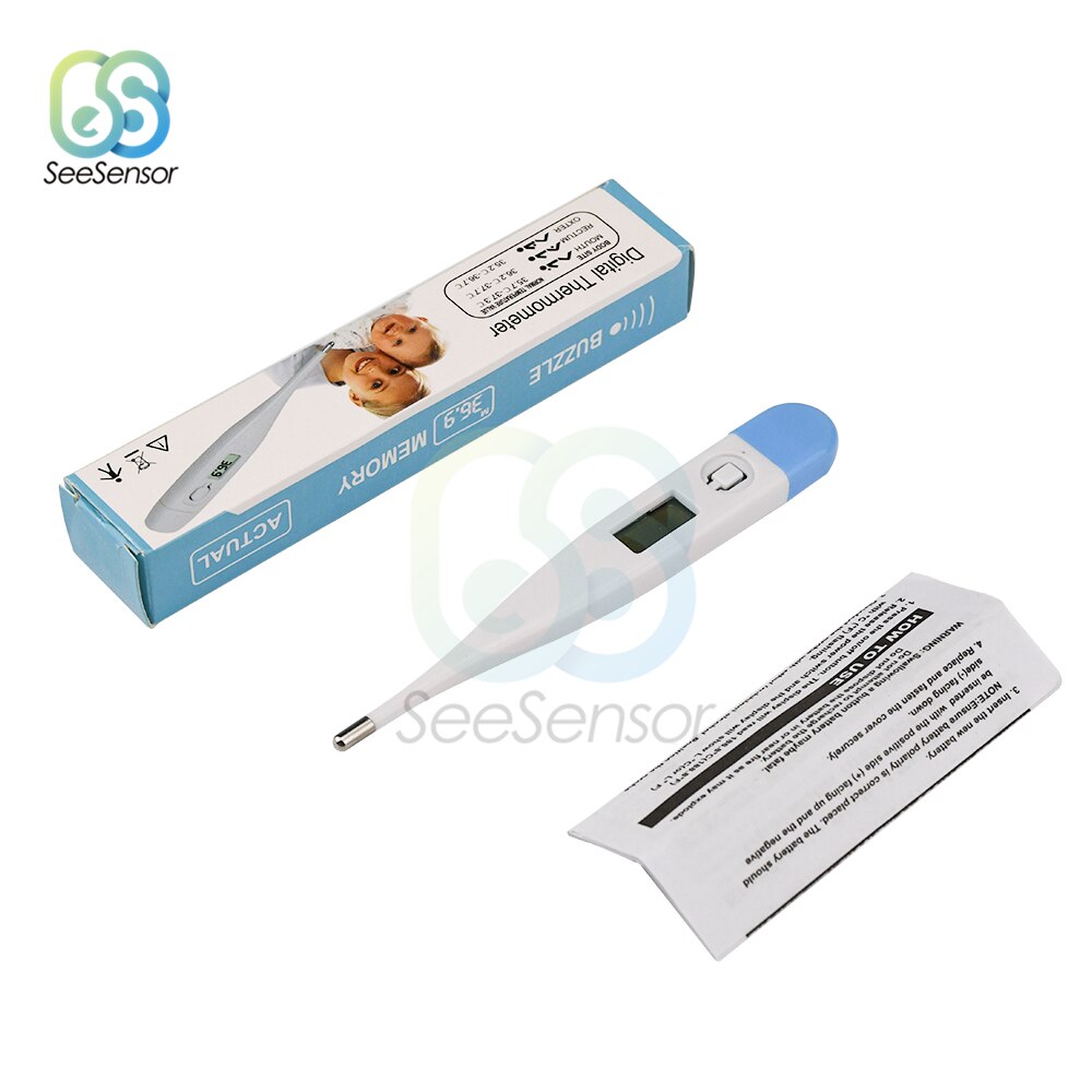 Digital LCD Body Thermometer Children Kids Adult L... – Vicedeal