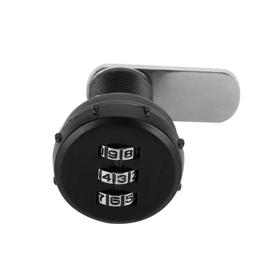 3 Digit Combination Cam Cabinet Silver Zinc Alloy ... – Grandado