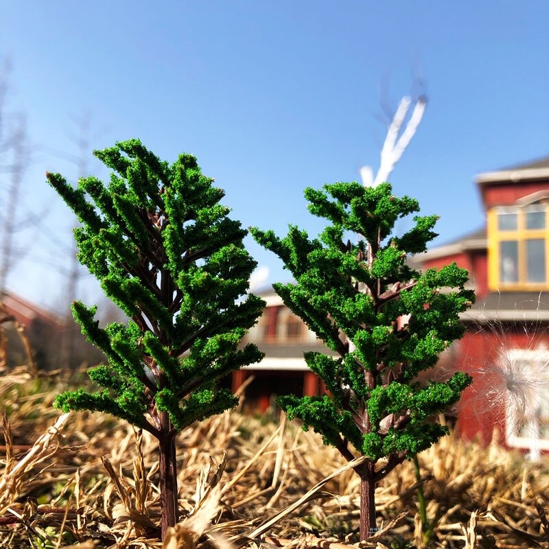 3 stk paulownia model realistisk miniature tung tr... – Vicedeal