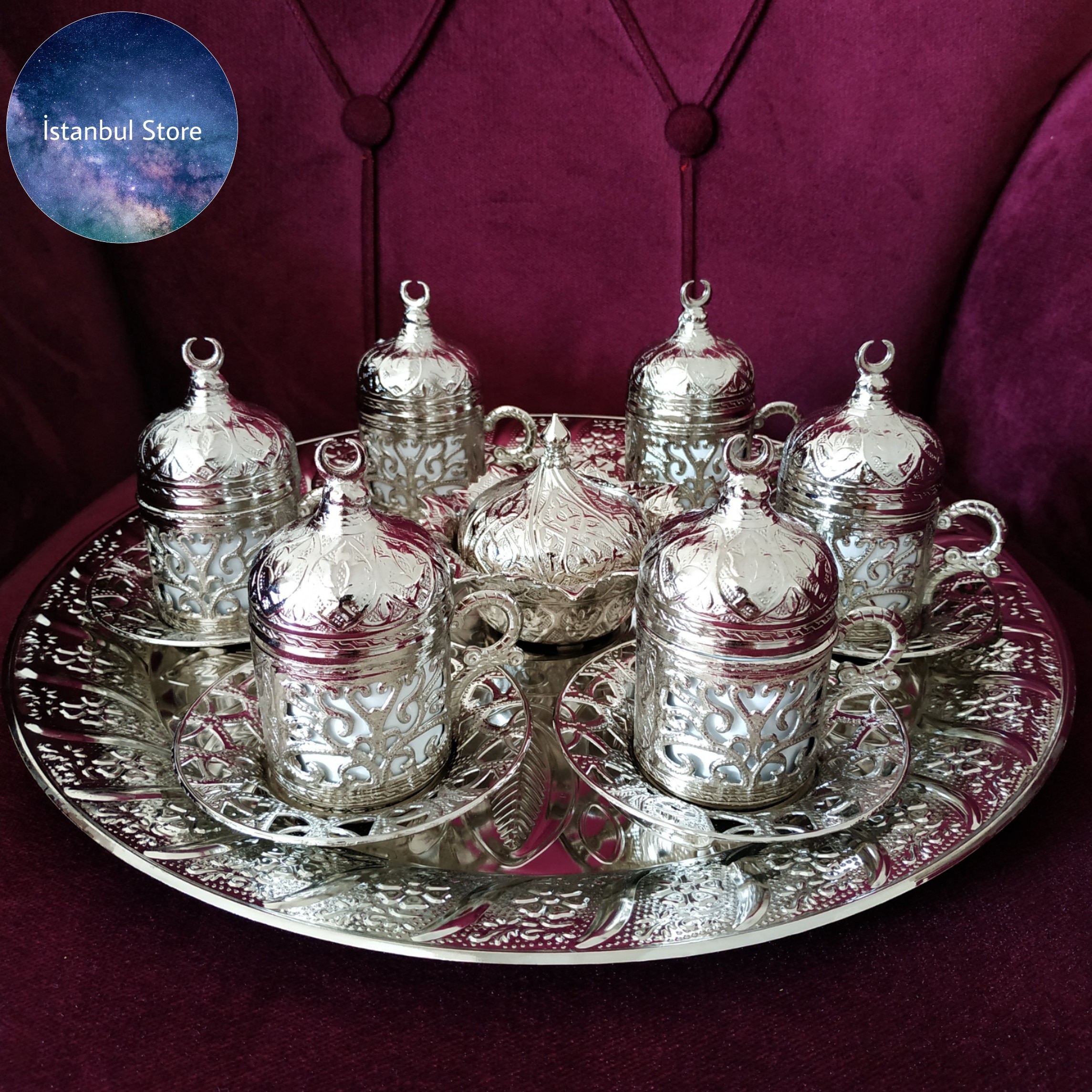 Copper Coffee Set 1-2-6-Piece Coffee Cup Set Made ... – Grandado