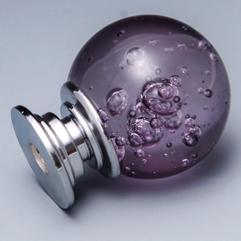 Round Crystal Ball Drawer Handle Cupboard Wardrobe... – Grandado