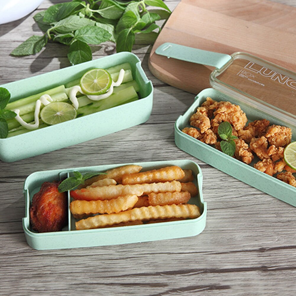 900ml 3 Layers Bento Box Eco-Friendly Lunch Box Fo... – Vicedeal
