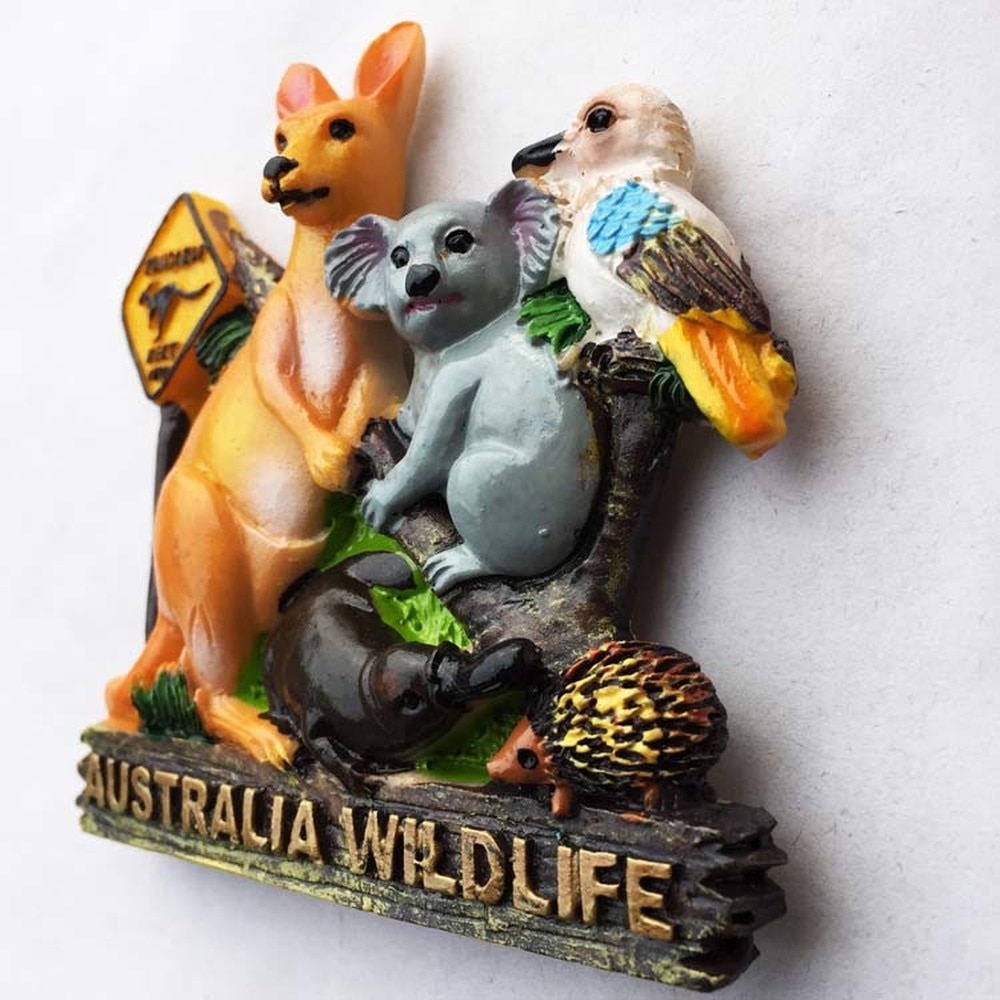 BABELEMI Resin 3D Australia Tourism Souvenir Wildl... – Grandado