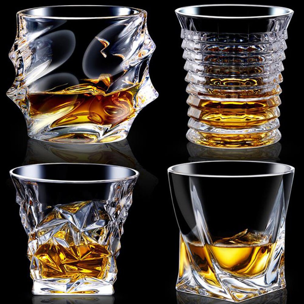 Transparent Whiskey Crystal Wine Glass Lead-free H... – Grandado