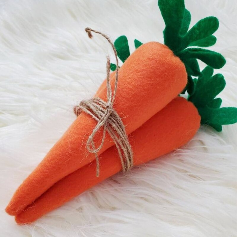 Easter Carrot Party Garden Decorations Artificial ... – Grandado