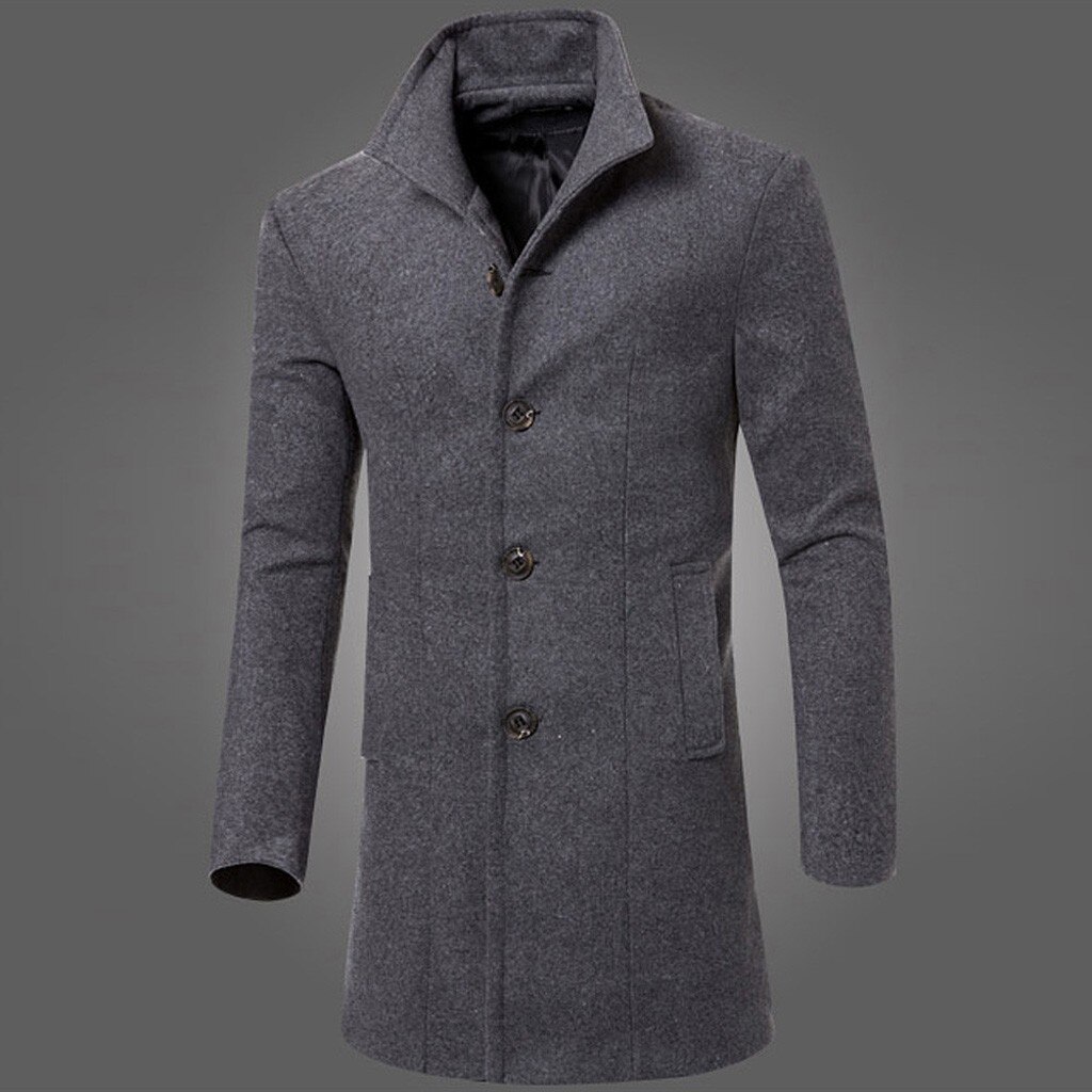 Men Jacket Warm Winter Coats Autumn Winter Long Ou... – Grandado