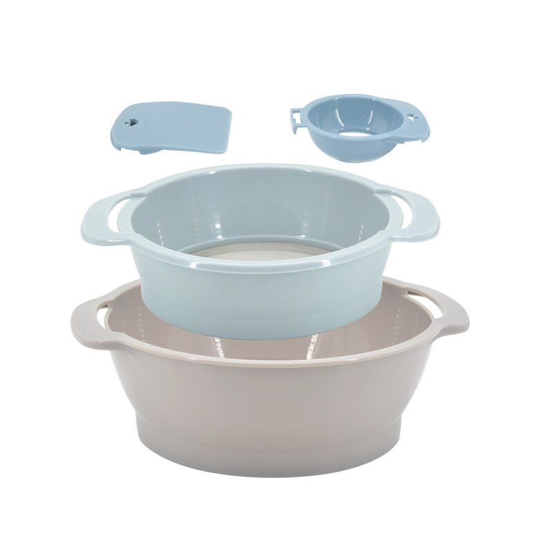 4pcs/set Wire Sieve Fine Mesh Oil Strainer Round F... – Grandado