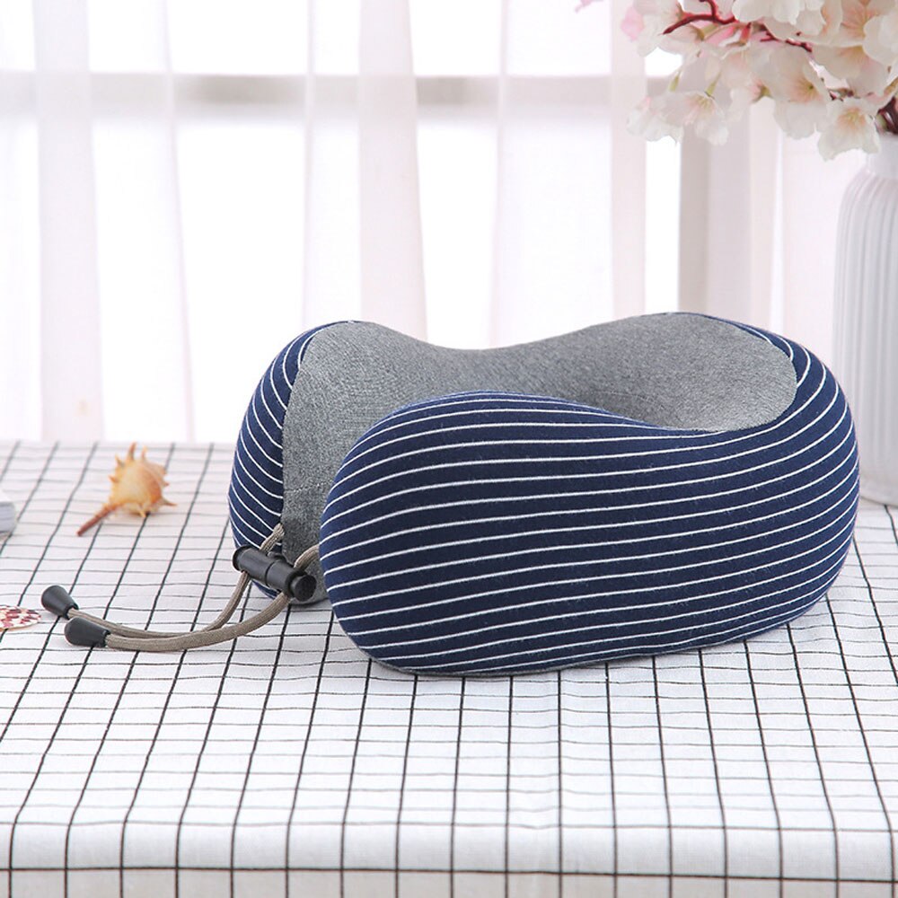 Four seasons stribet rejse nakkepude hukommelse u-... – Vicedeal