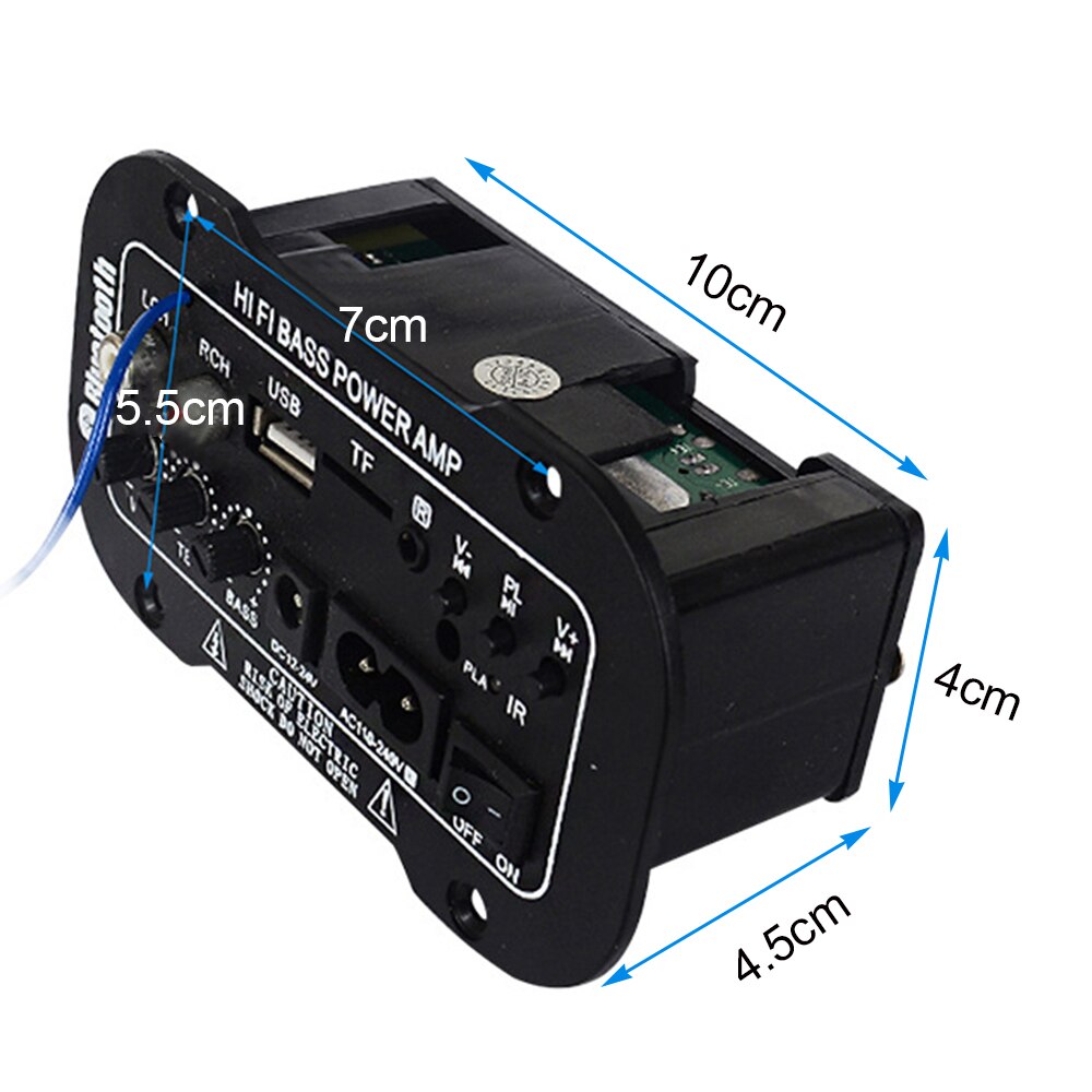 5 Inch 12V Bluetooth Car Audio Power Amplifier Aut... – Grandado