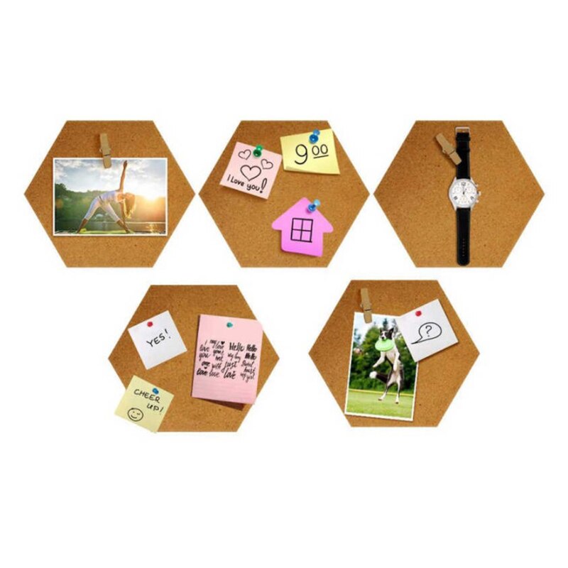 1pc Multifunction Cork Board Self-AdhesiveWood Pho... – Grandado