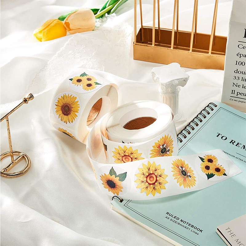 Sunflower Sticker,1000 Pieces 1.5 Inch Sunflower L... – Grandado